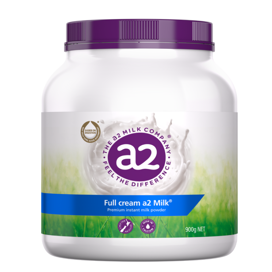 Full Cream a2 Milk® Premium instant milk powder 900g – a2 Store®