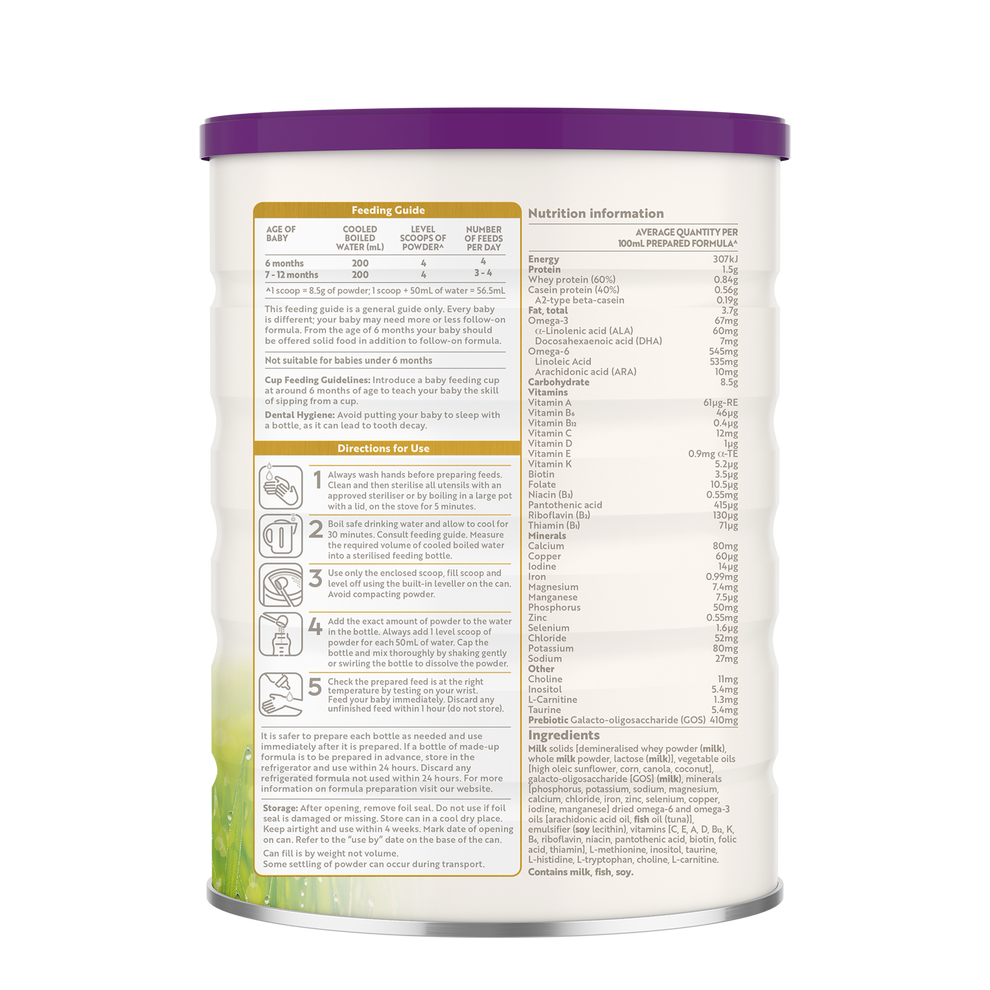 a2 Gentle Gold™ Premium follow-on formula – a2 Store®
