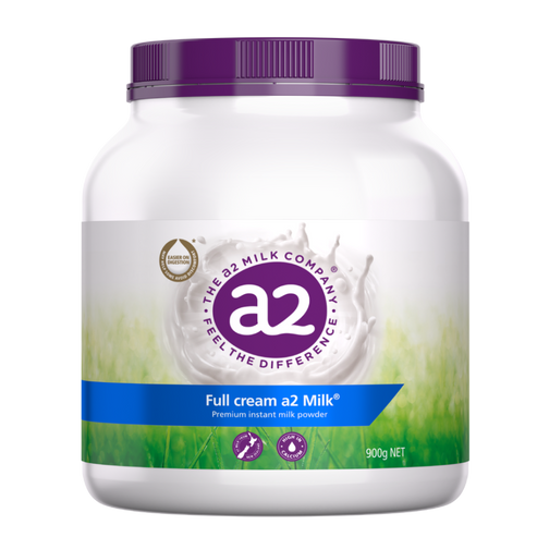 Full Cream a2 Milk® Premium instant milk powder 900g – a2 Store®