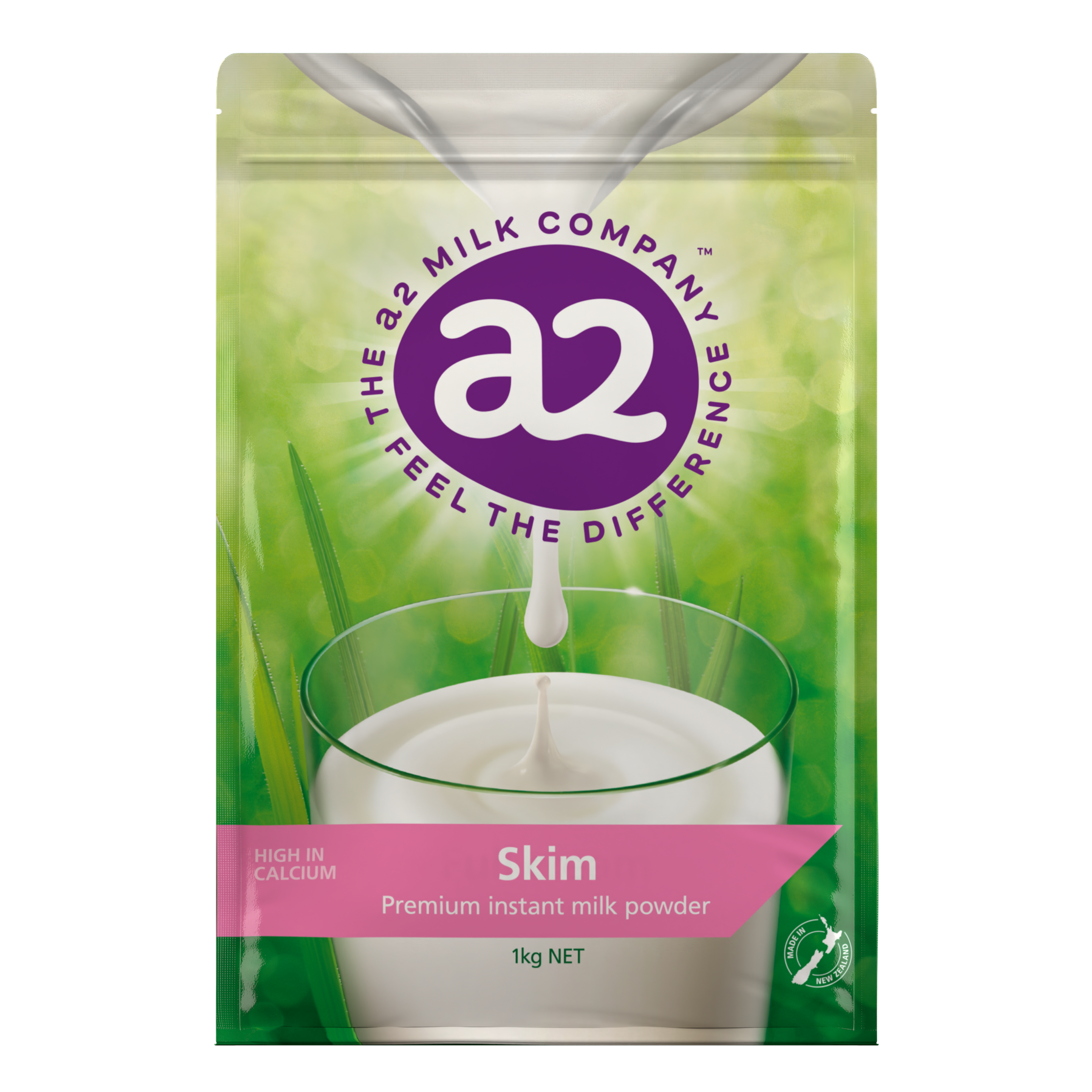 Skim a2 Milk® Premium instant milk powder 1kg – a2 Store®