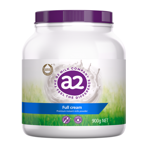 Full Cream a2 Milk® Premium instant milk powder 900g – a2 Store®